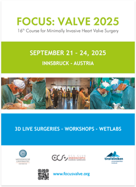 FOCUS: VALVE - Training Course for Minimally Invasive Heart Valve ...